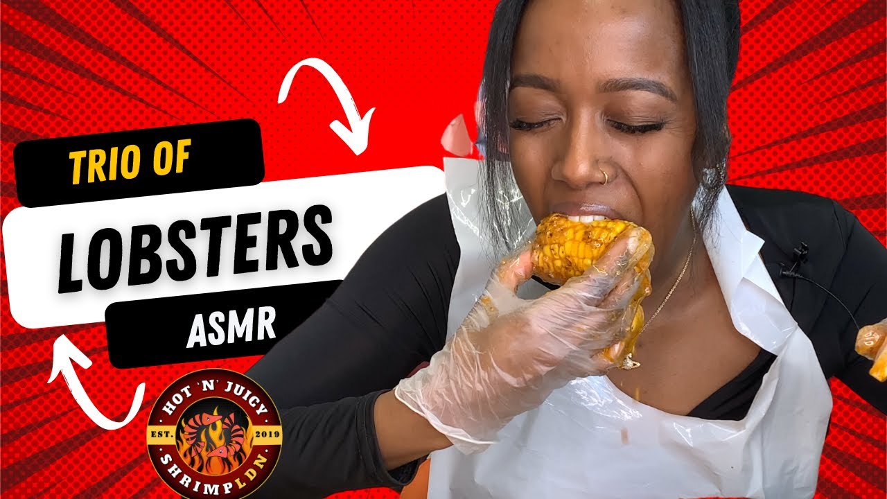 Juicy Trio of Lobster Tails- Celine - YouTube