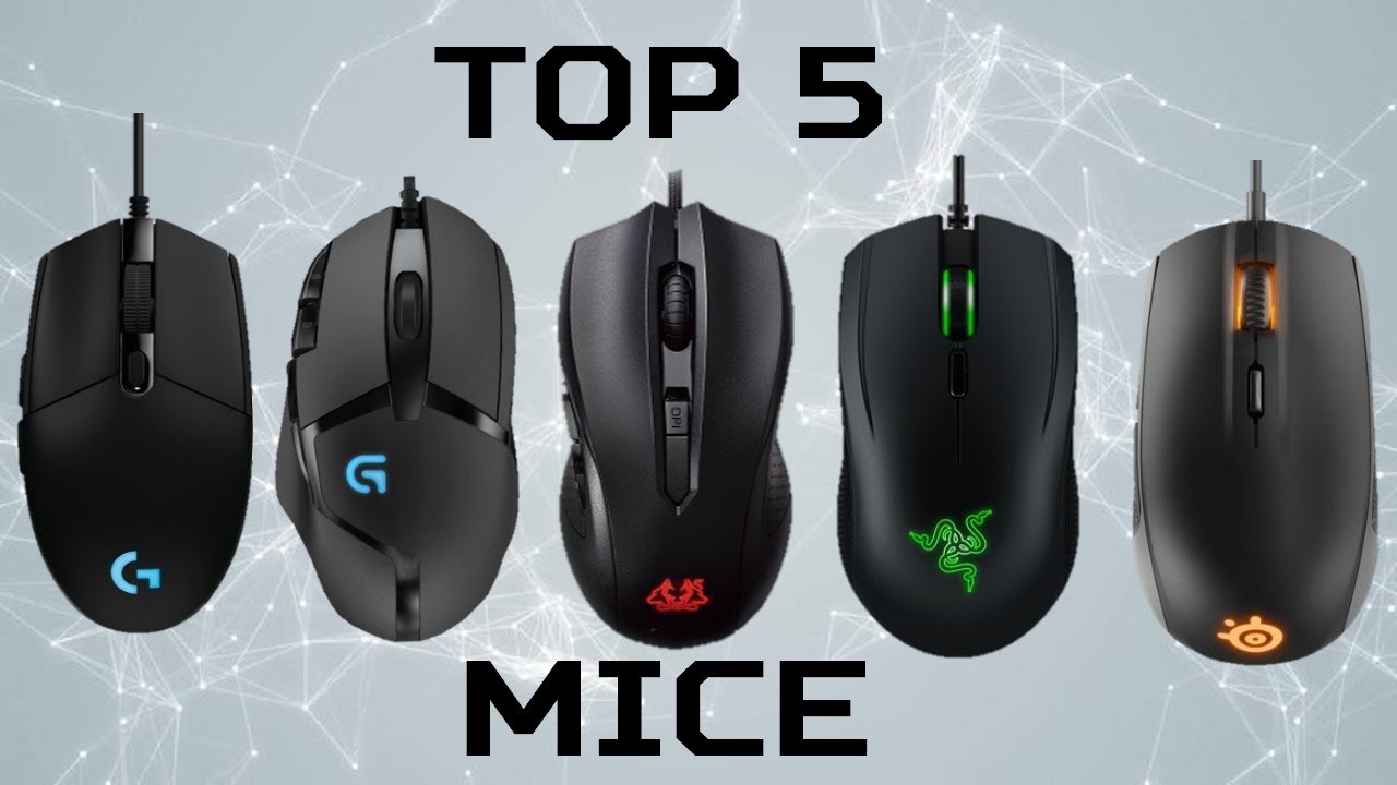 TOP 5 MOUSEURI DE GAMING PREFERATE DE MINE - YouTube