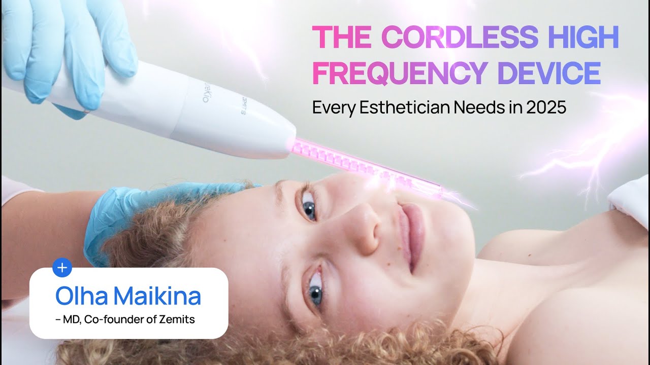 The Cordless High Frequency Device Every Esthetician Needs - YouTube