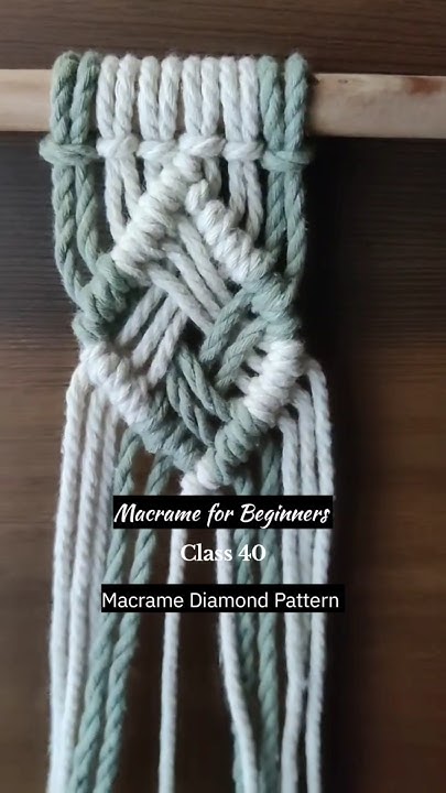 Macrame for Beginners Class 40 #macrame #macrameforbeginners #macramepattern #macrametutorial # ...