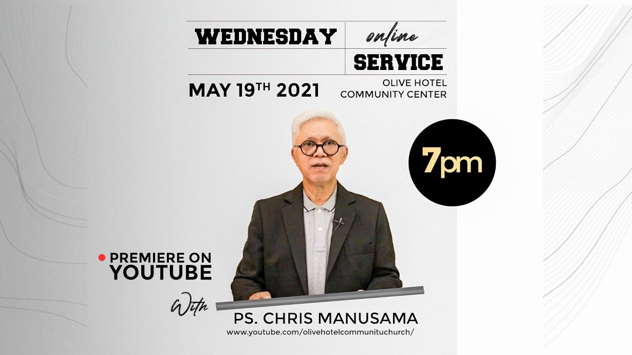 OHCC PW With Ps Chris Manusama - YouTube