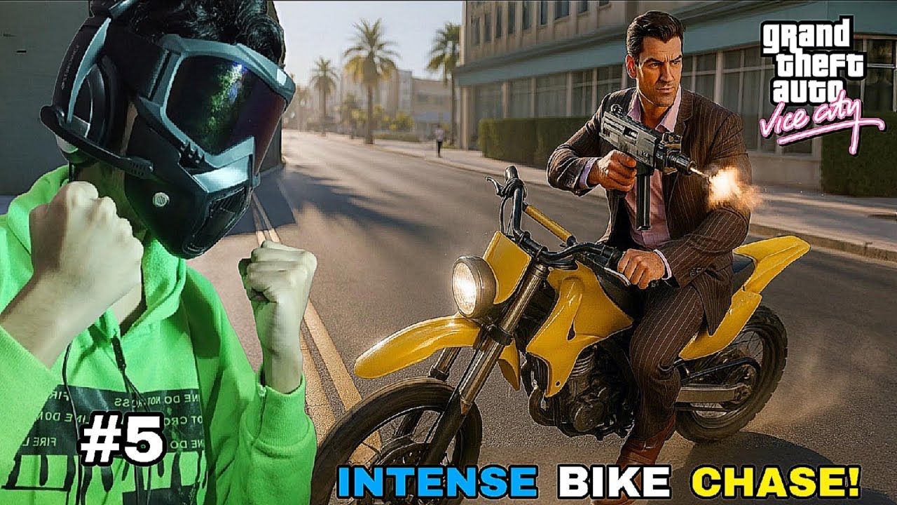 Epic Gang Heist & Insane Bike Chase in GTA Vice City | Armed Gaming 2.0 ...