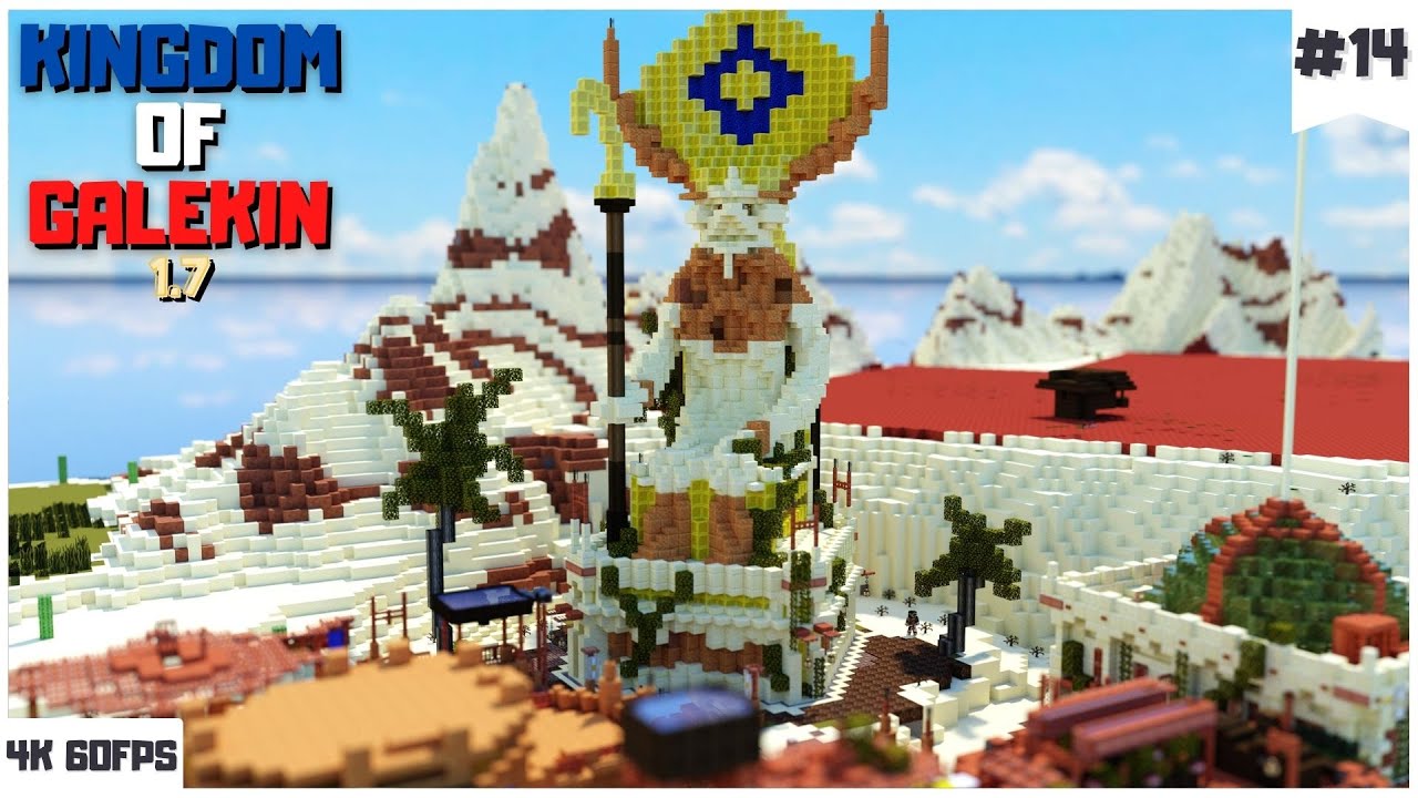 MINECRAFT Egyptian Statue Build [Timelapse] - YouTube