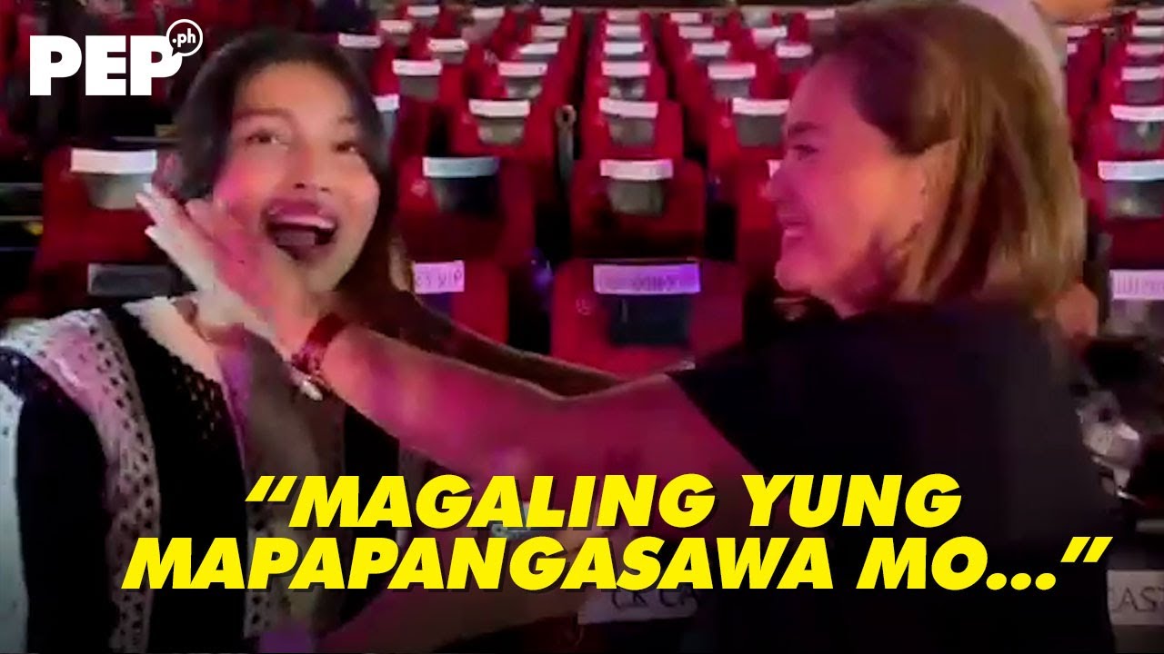 This sweet moment between Maine Mendoza and Sylvia Sanchez | PEP Interviews - YouTube