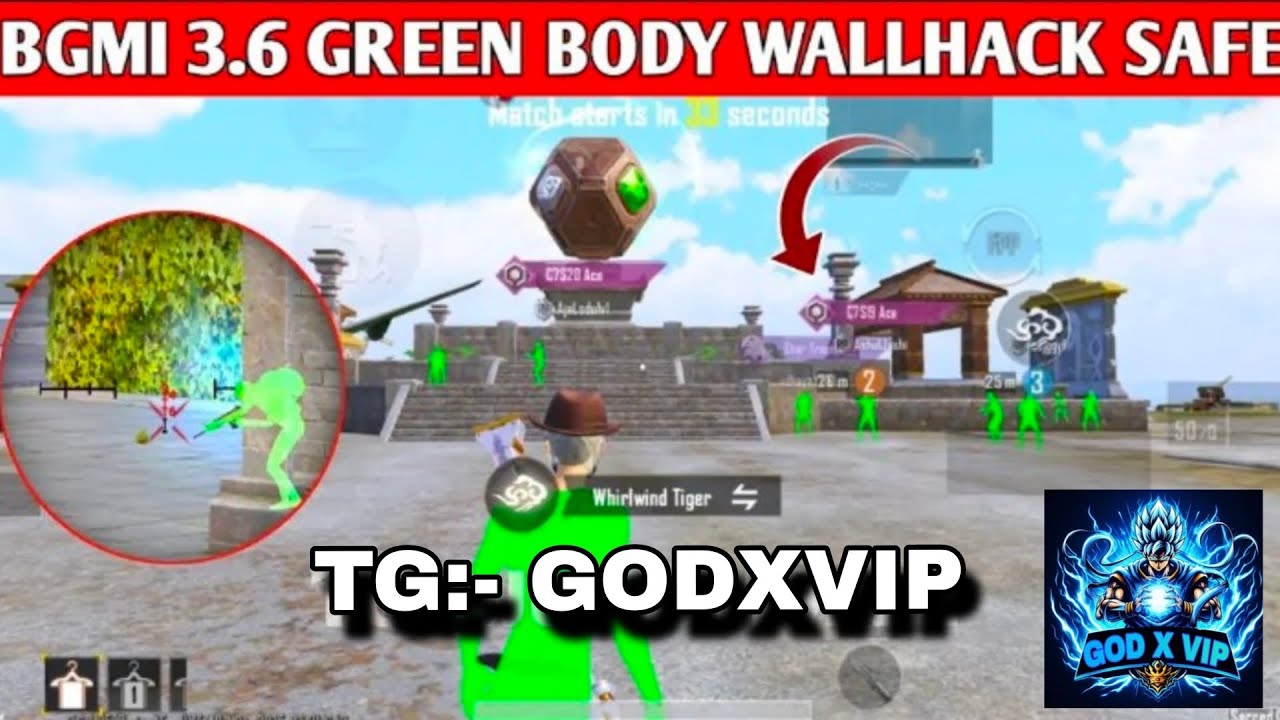 bgmi green body config 3.6 | bgmi wall hack 3.6 update | bgmi hack 3.6 update | bgmi wall hack ...