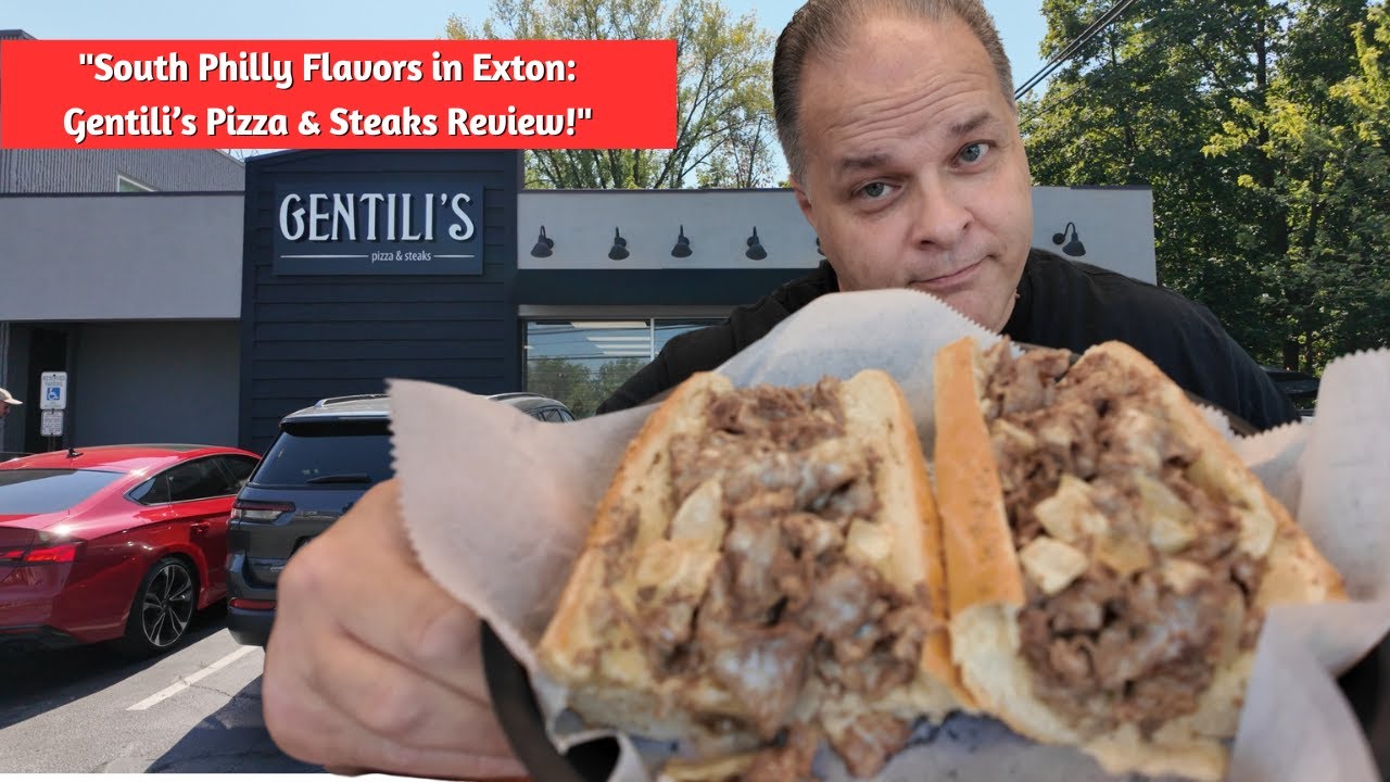 "South Philly Flavors in Exton: Gentili’s Pizza & Steaks Review!" - YouTube