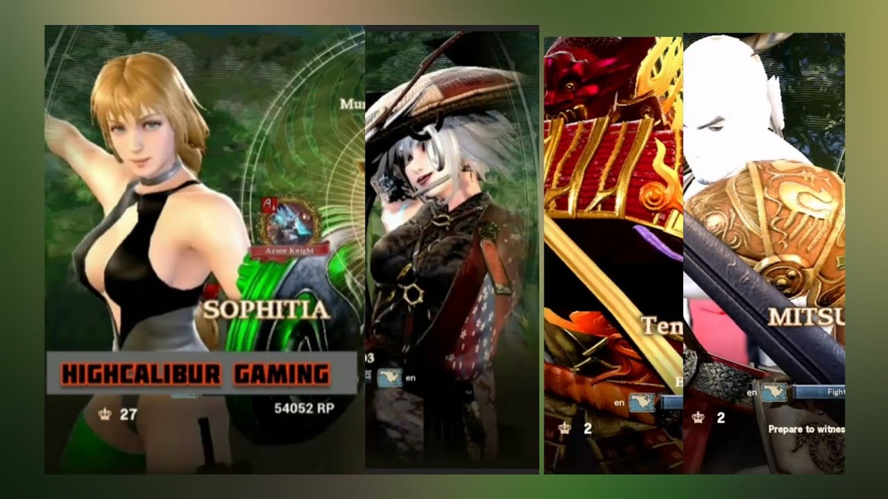 SoulCalibur VI: Sophitia vs. random players (Ranked Match) - YouTube
