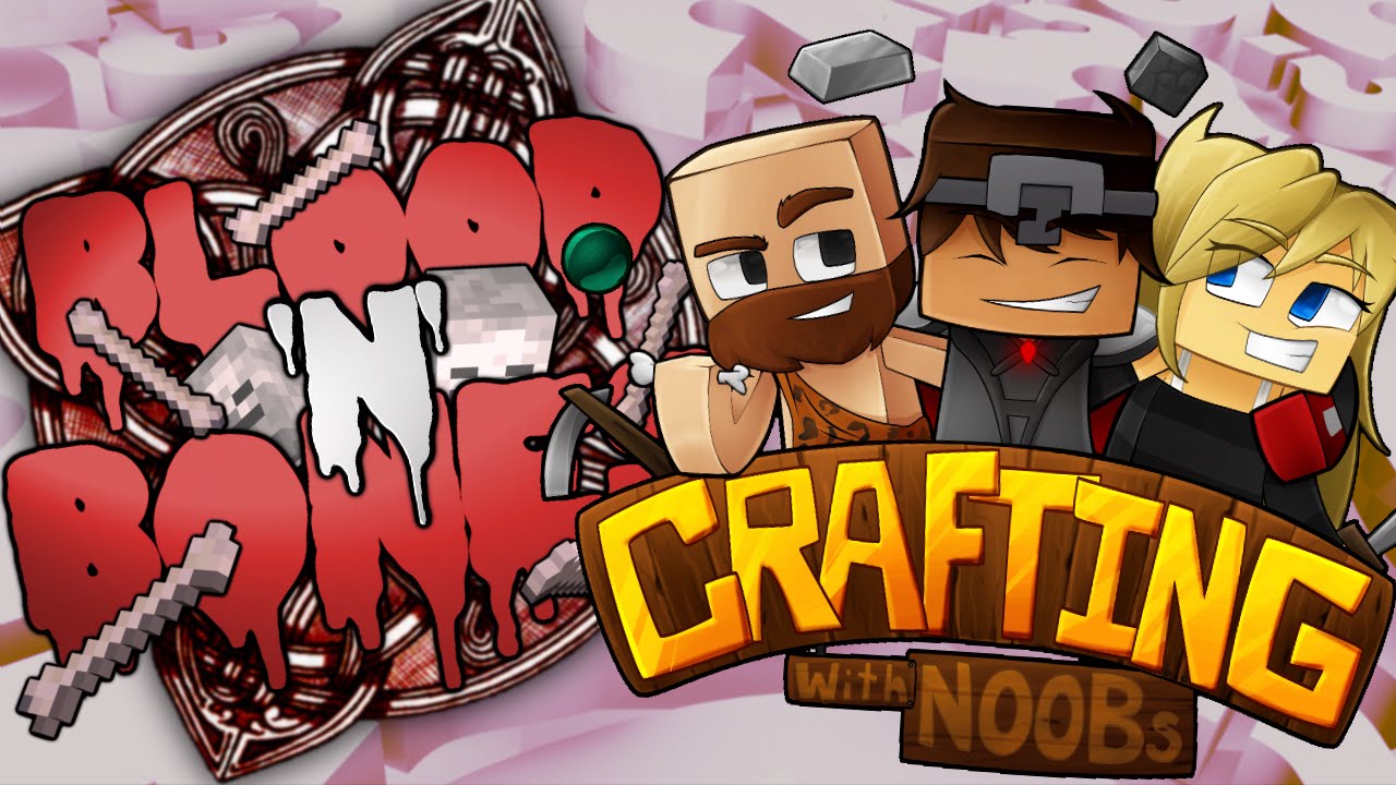 Minecraft | NEED YOUR HELP! | Blood And Bones, Crafting With Noobs, How ...