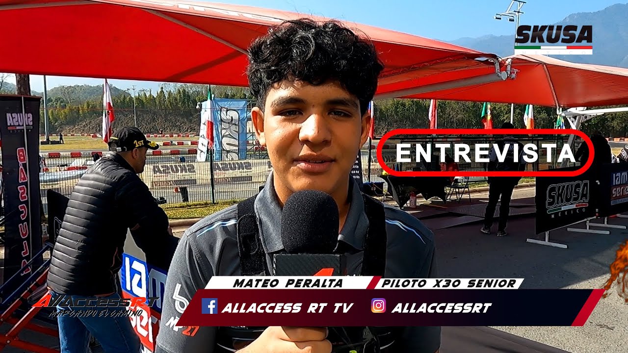 Go karts Mateo Peralta SKUSA Monterrey Round 1 y 2 - YouTube