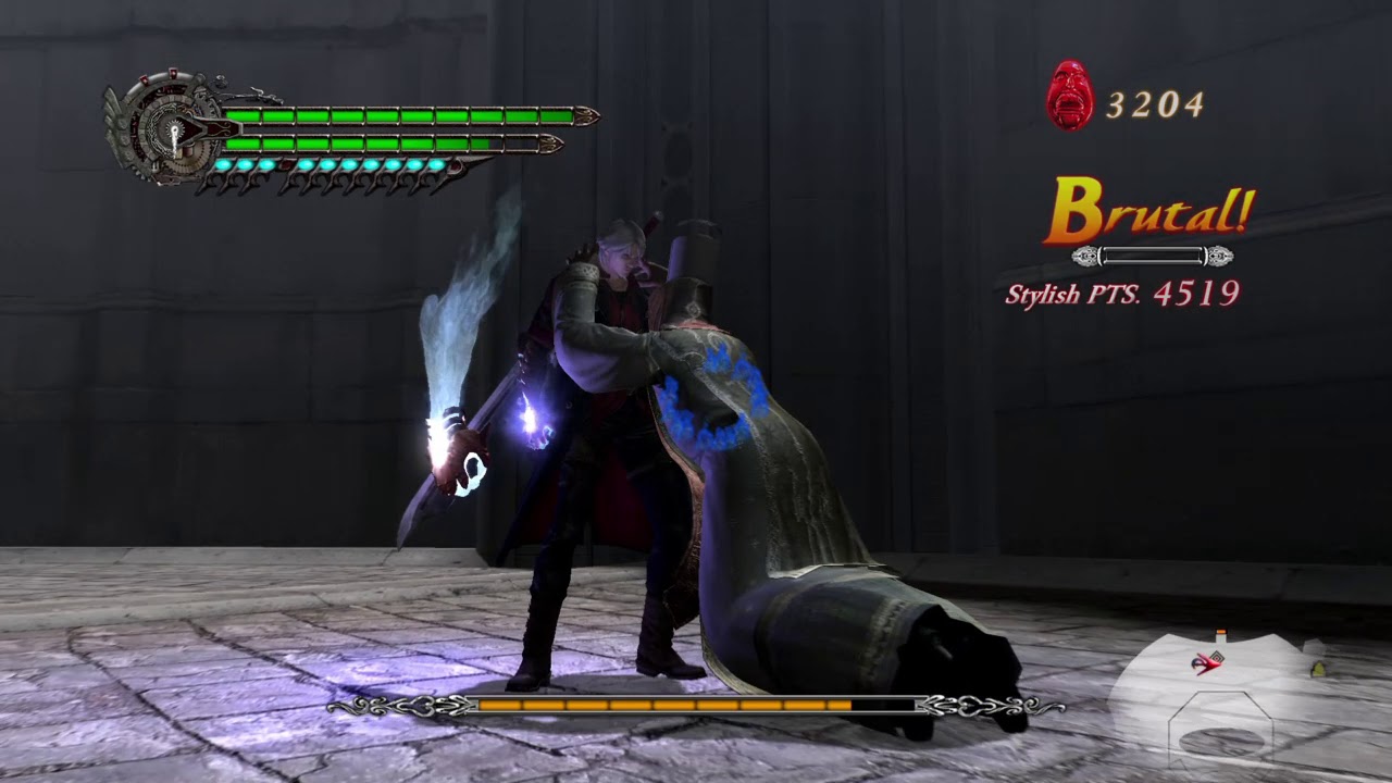 DMC4 SE - Sanctus Devil Bringer Grab (No Devil Trigger) - YouTube