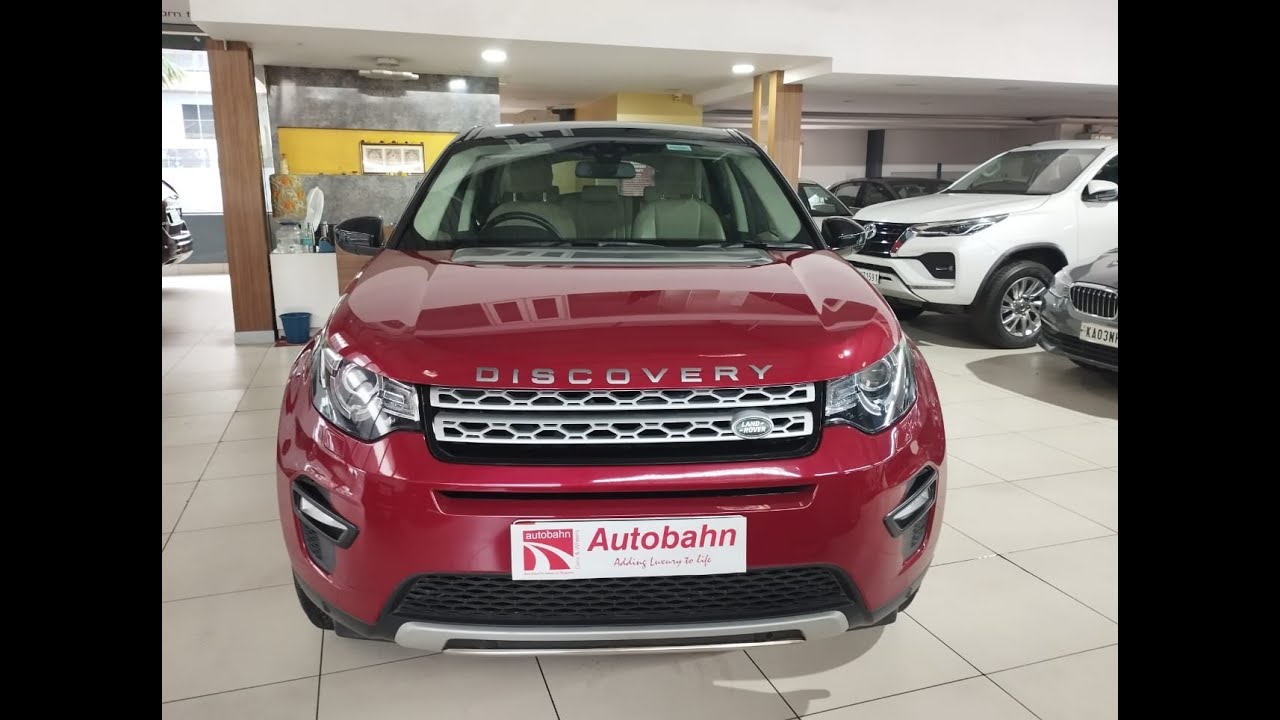 Land Rover Discovery Sport HSE Luxury 7-Seater Red - YouTube