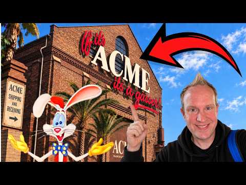 I Couldn’t Believe Roger Rabbit Was Filmed in the UK🇬🇧… Then I Found the ACME Factory 🏭🎬