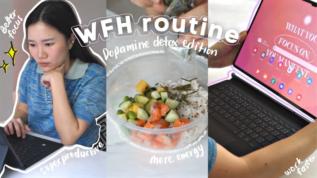 📚 Productive Work From Home Routine + รีวิว Tab S8 Ultra หลังใช้มา 2 ...