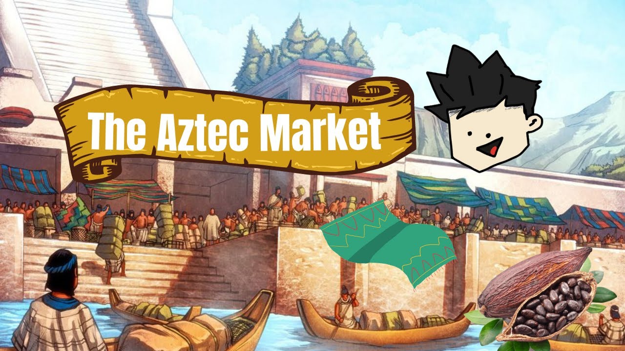 Aztec Tenochtitlan Market