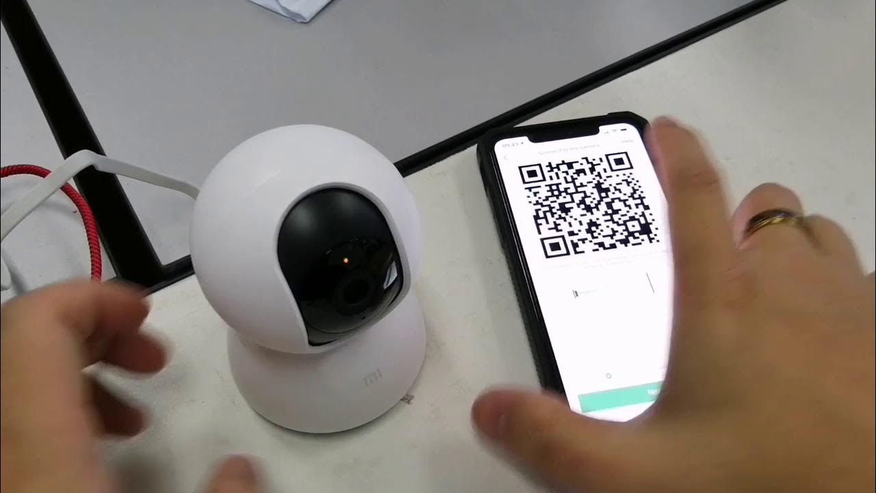 How to scan QR Code during setup IP Camera - YouTube