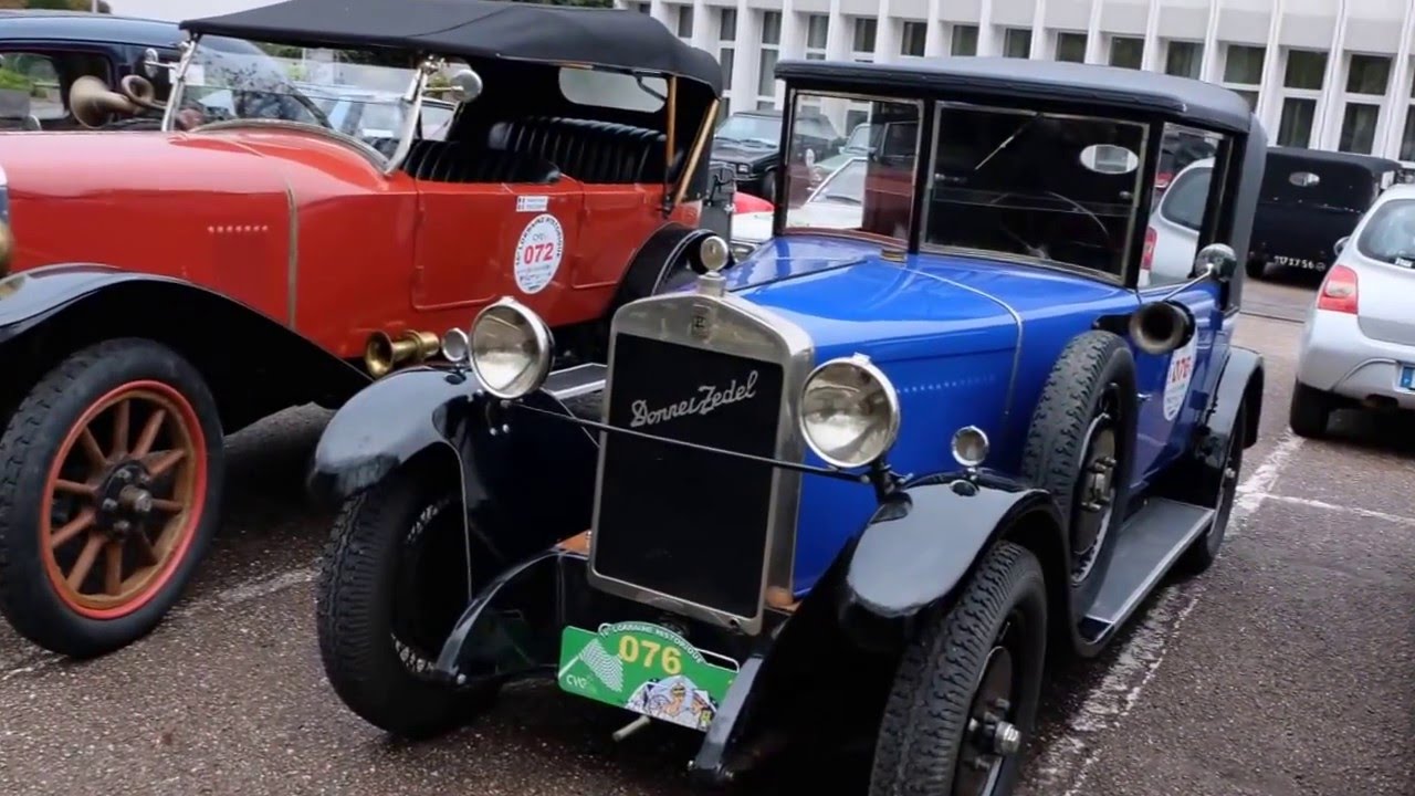 Donnet Zedel Type G, 7 cv de 1927 - YouTube