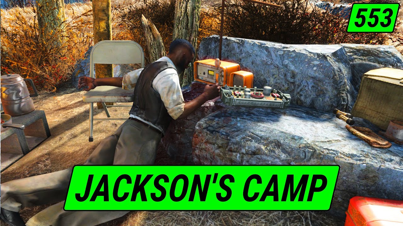 Jackson's Camp | Fallout 4 Unmarked | Ep. 553 - YouTube