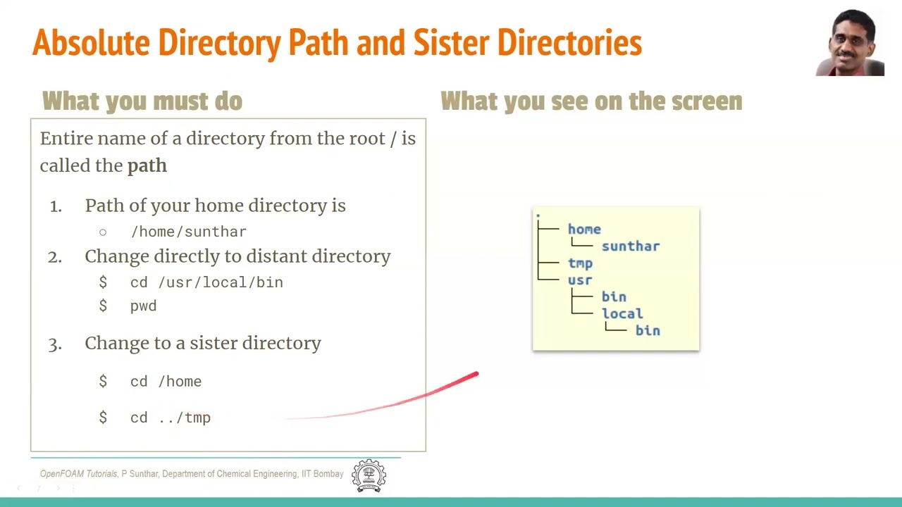 Basic Command Line Linux for OpenFOAM - YouTube