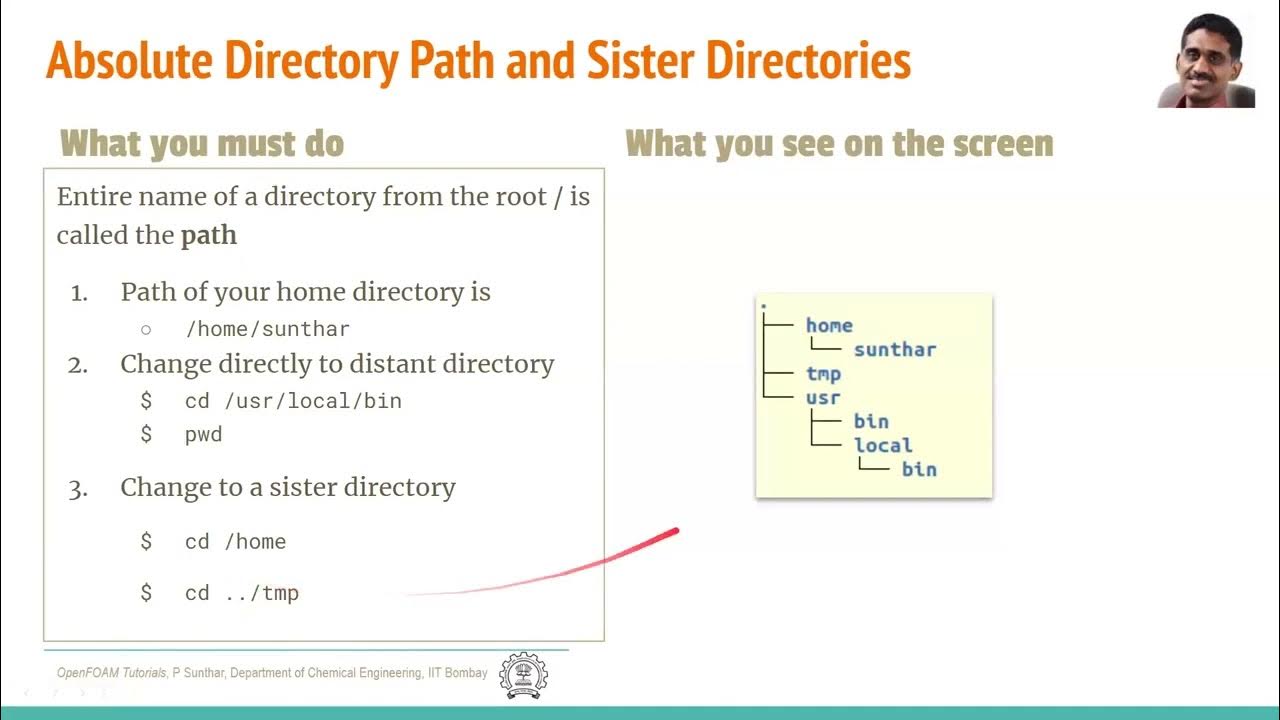 Basic Command Line Linux for OpenFOAM - YouTube