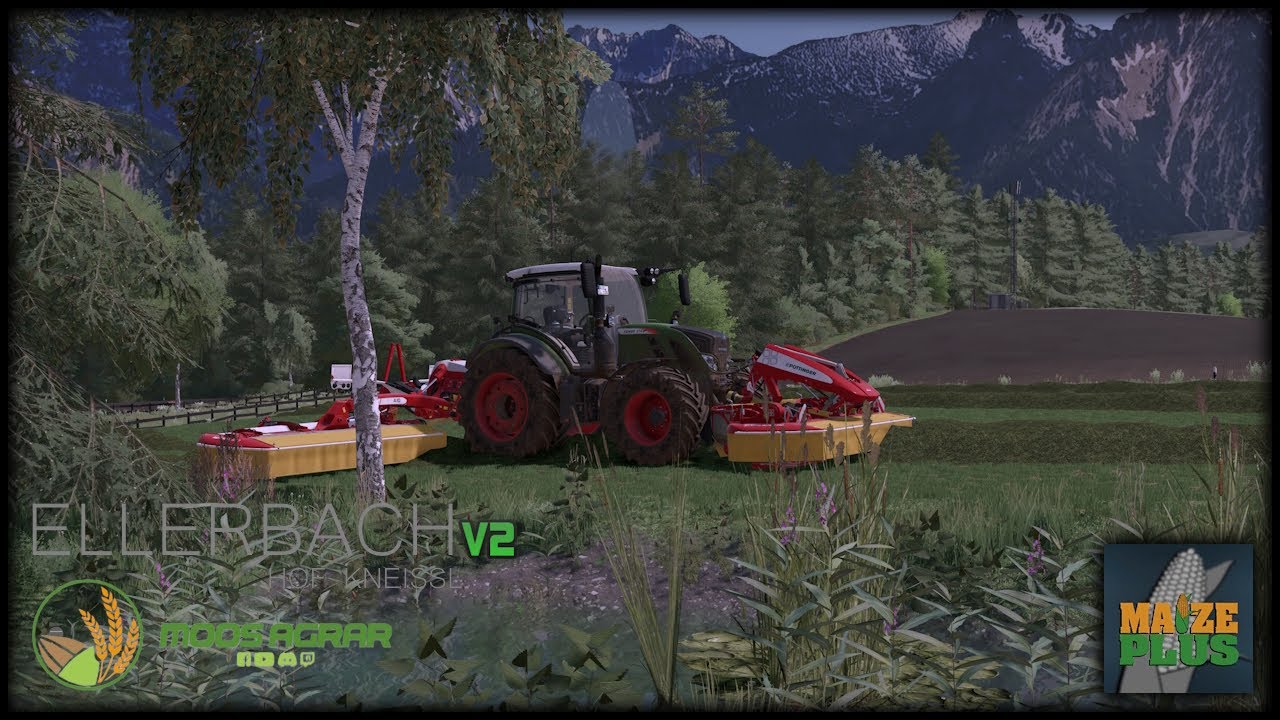 LS22 ELLERBACH V2 Hof Kneissl #197 Realismus Selbstversuch mit M+ ...