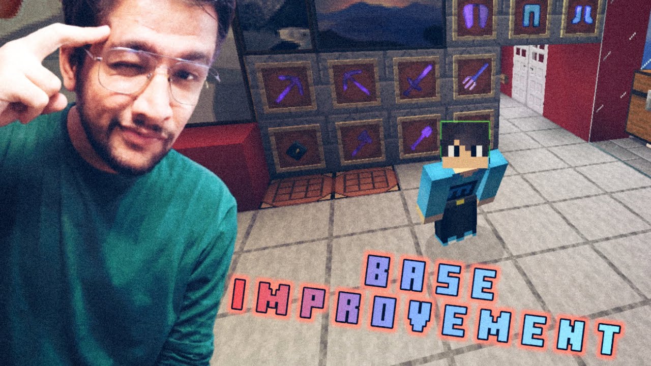 It's base improvement time | SMP is on surprise mode | Mogi plays ...