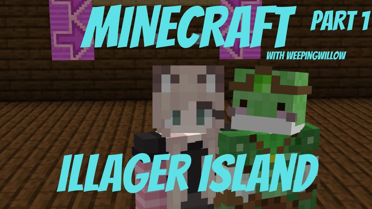 Illager Island part 1 with WeepingWillow | Minecraft adventure map ...