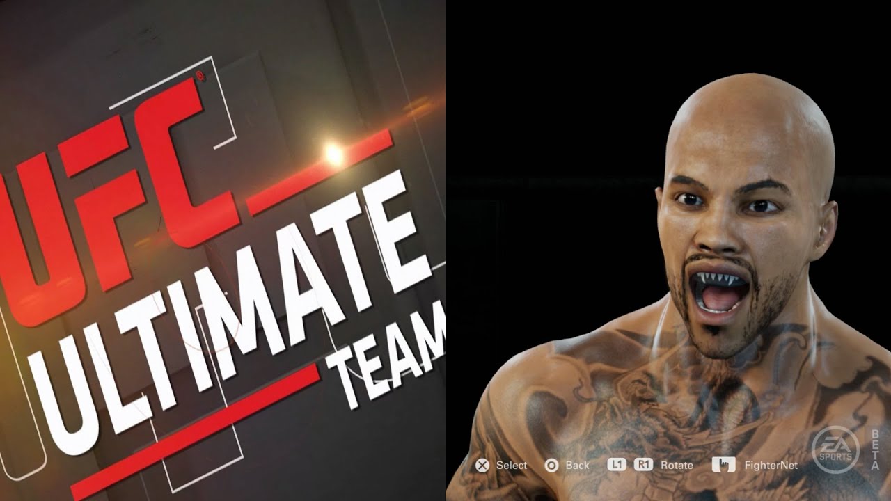 EA SPORTS UFC 2 Gameplay: Ultimate Team Player Creation ...