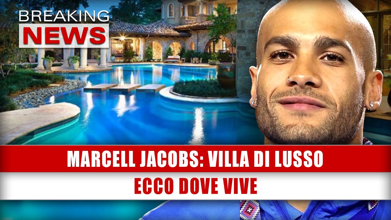 Marcell Jacobs, Villa Di Lusso: Ecco Dove Vive! - YouTube