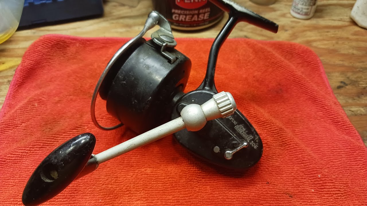 Garcia Mitchell 306 Intermediate Spinning Reel Service - YouTube
