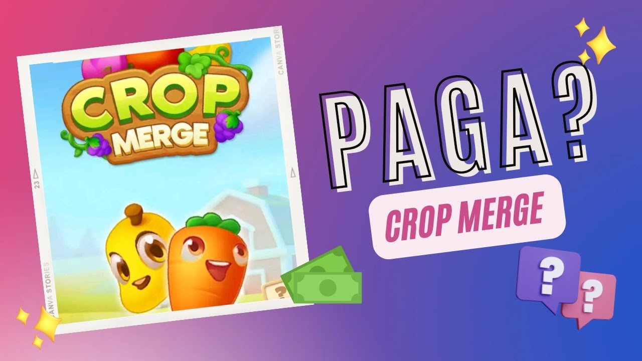 (CLIQUE E DESCUBRA ) Crop Merge paga? - YouTube