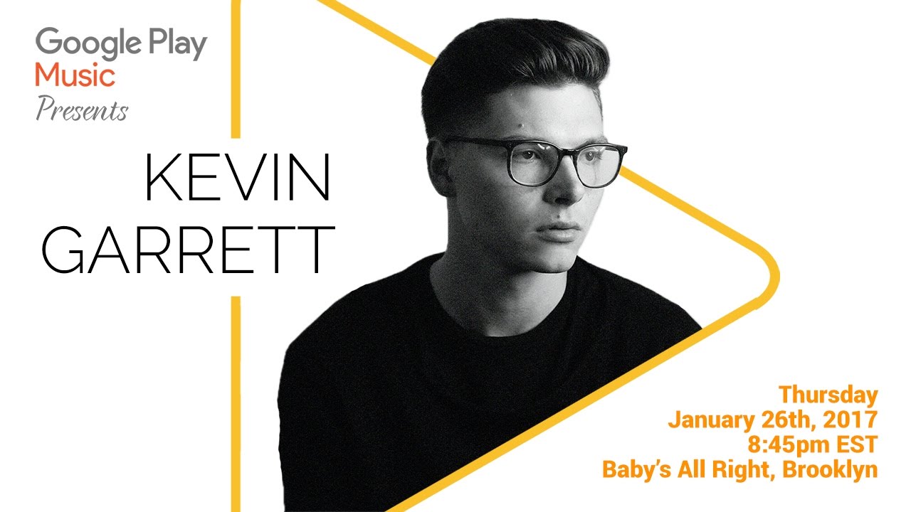 Google Play Music Presents: Kevin Garrett Live from Brooklyn - YouTube