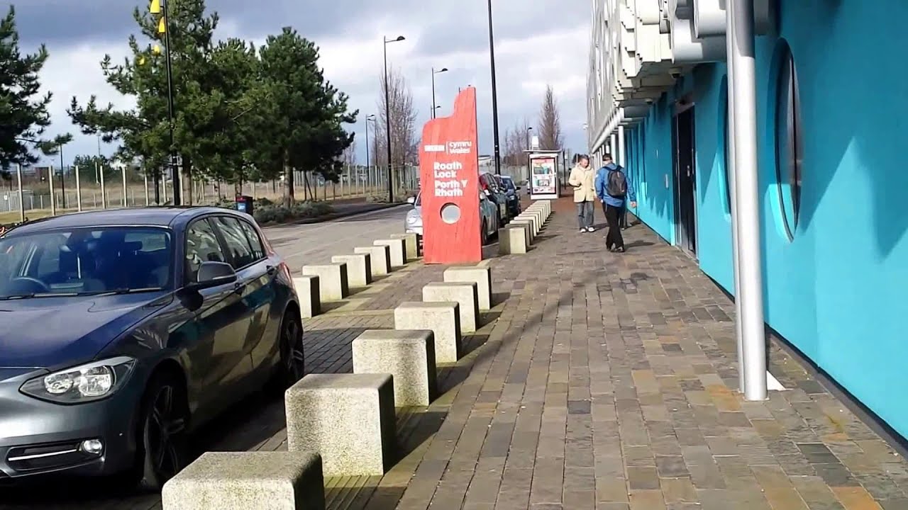 Heading towards the BBC Studio complex - Cardiff Bay, Wales - YouTube