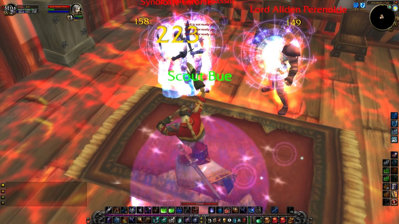 Lord Aliden Perenolde WoW Classic Quest - YouTube
