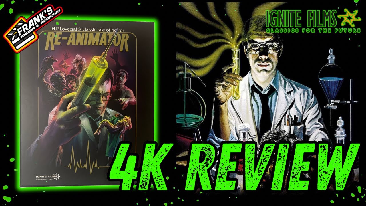Re-Animator 4k Unboxing and Review | 4k vs Bluray Arrow Video ...