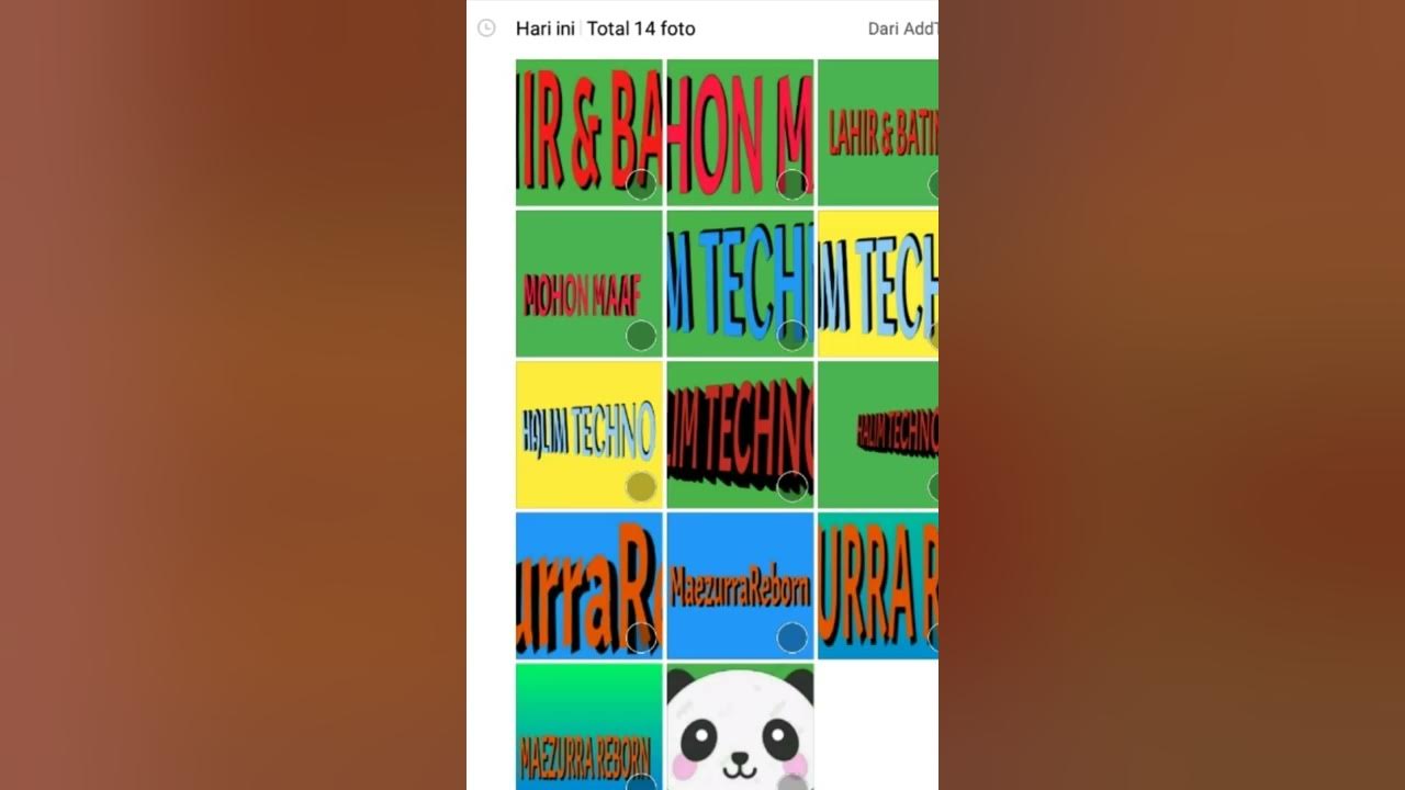 CARA SETING RUNNING TEXT P5 RGB - YouTube