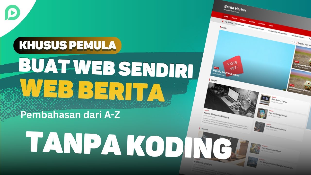 Panduan Lengkap: Cara Membuat Website Berita dengan WordPress (2025) - YouTube