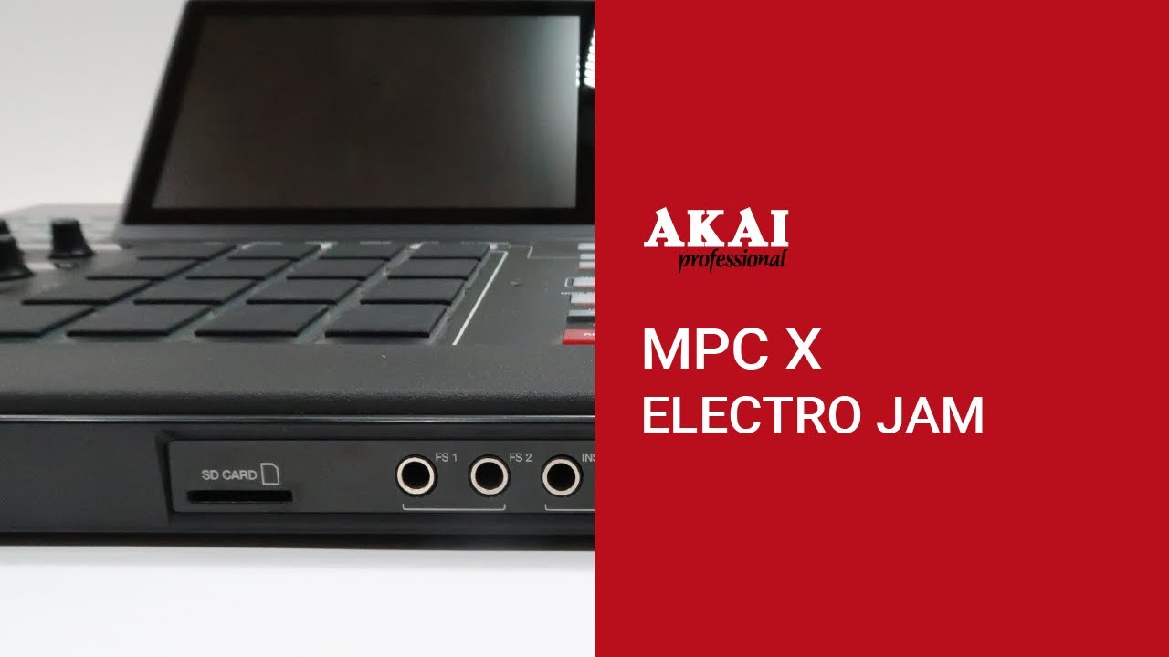 Electro Jam with MPC X - YouTube
