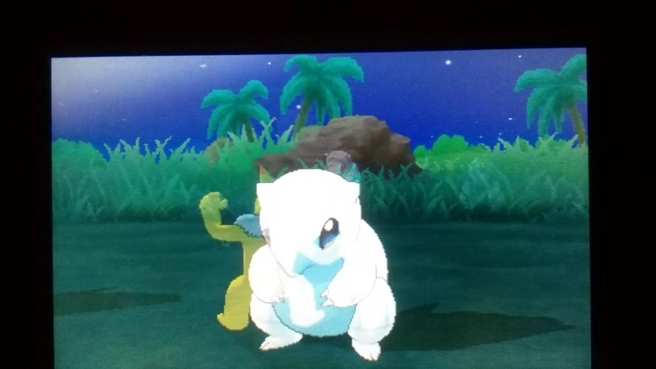 Pokemon Moon my first shiny Alolan Sandshrew - YouTube