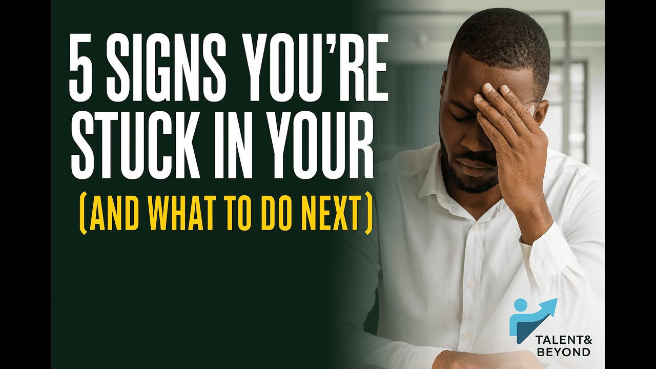 5 Signs You’re Stuck in Your Job (and What to Do Next) - YouTube