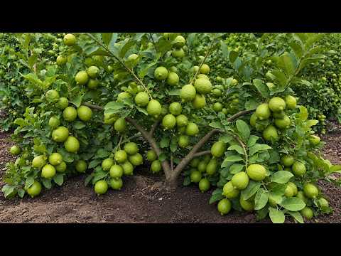 🍋How to Grow Hundreds of Lemon Trees From Just One Branch!