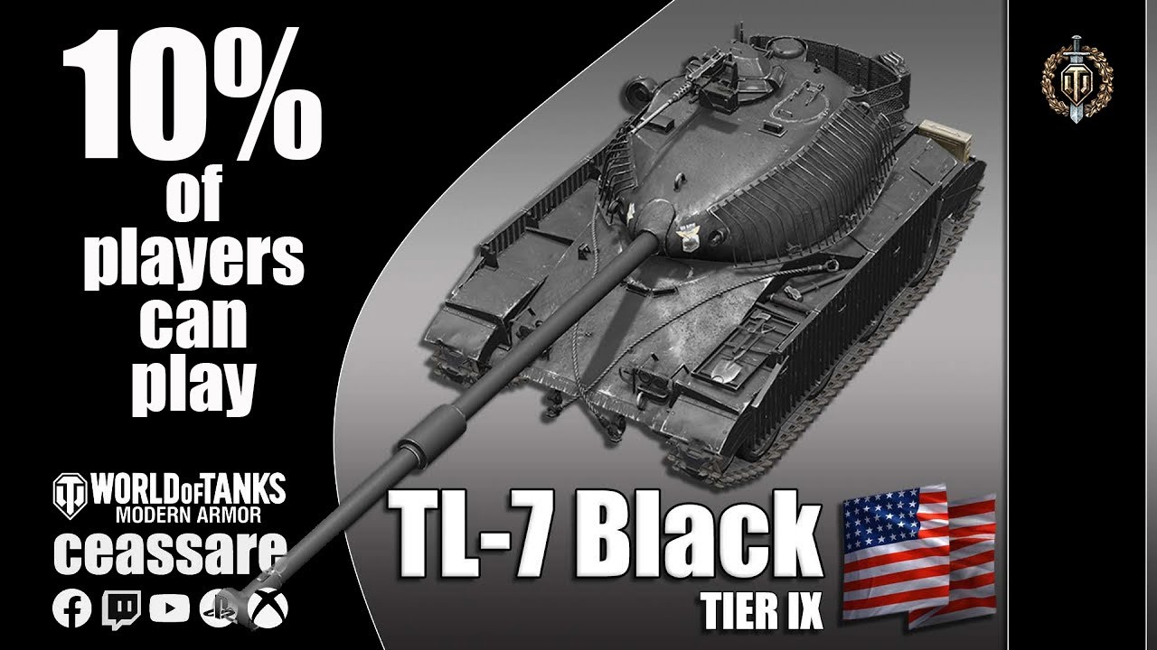 TL-7 Black / WoT Console / PS5 / Xbox Series X / 1080p60 HDR - YouTube