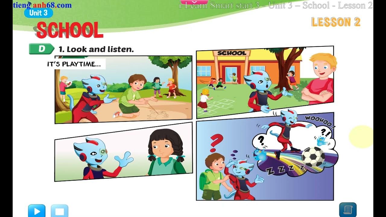 Unit 3 School Leson 2 - YouTube