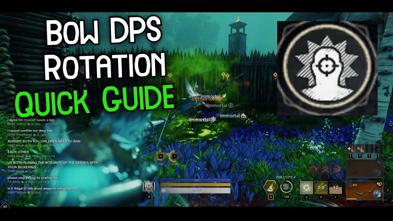Bow Raiding DPS Rotation EXPLAINED - 100% Uptime DPS Showcase - YouTube