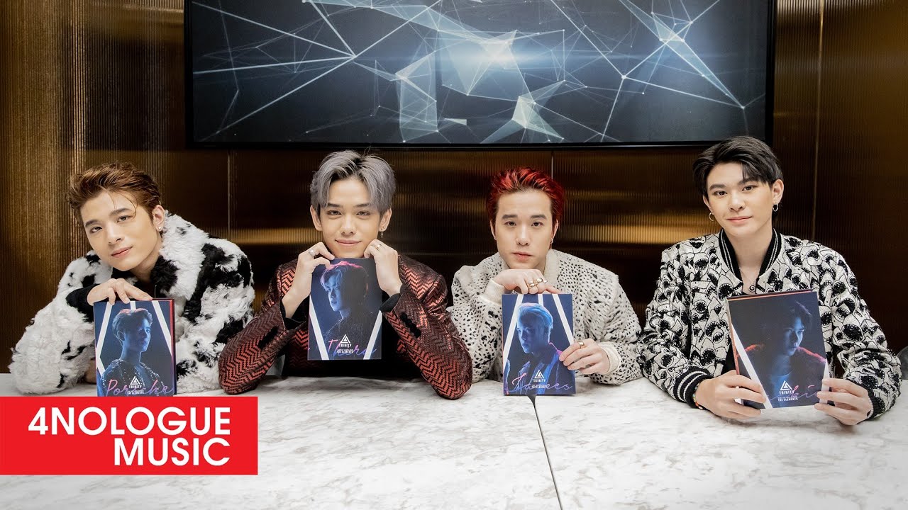 TRINITY | UNBOXING TRINITY THE 1ST MINI ALBUM “THE ELEMENTS” - YouTube