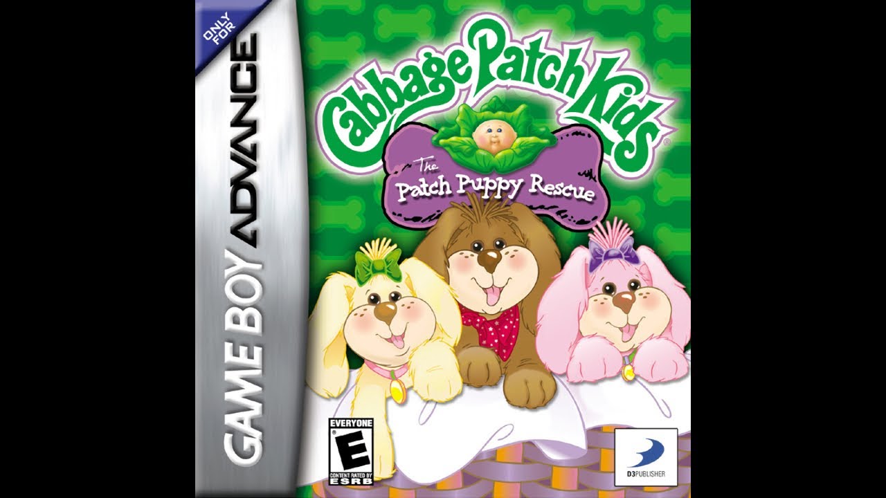 Game Boy Advance - Cabbage Patch Kids: The Patch Puppy Rescue 'Title ...