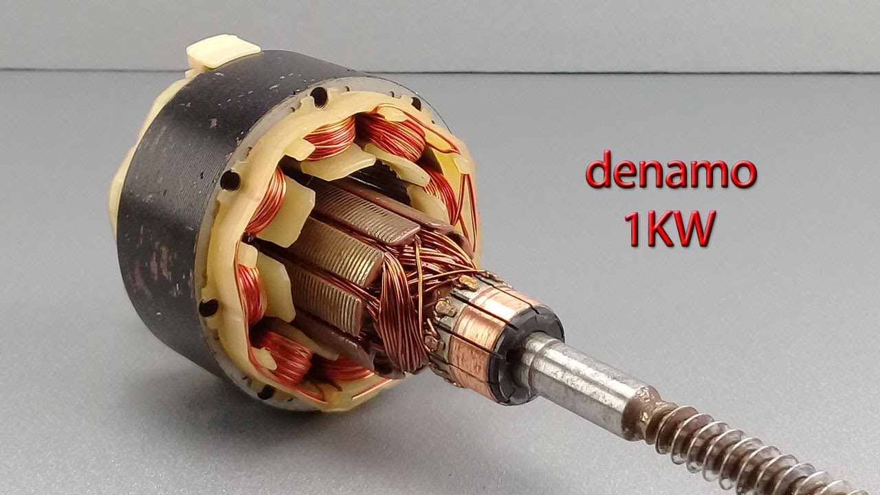 I Make 1Kw Dynamo Use At Home - YouTube