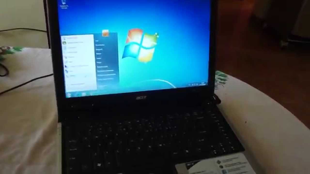 Laptop Acer Aspire 3680 - YouTube