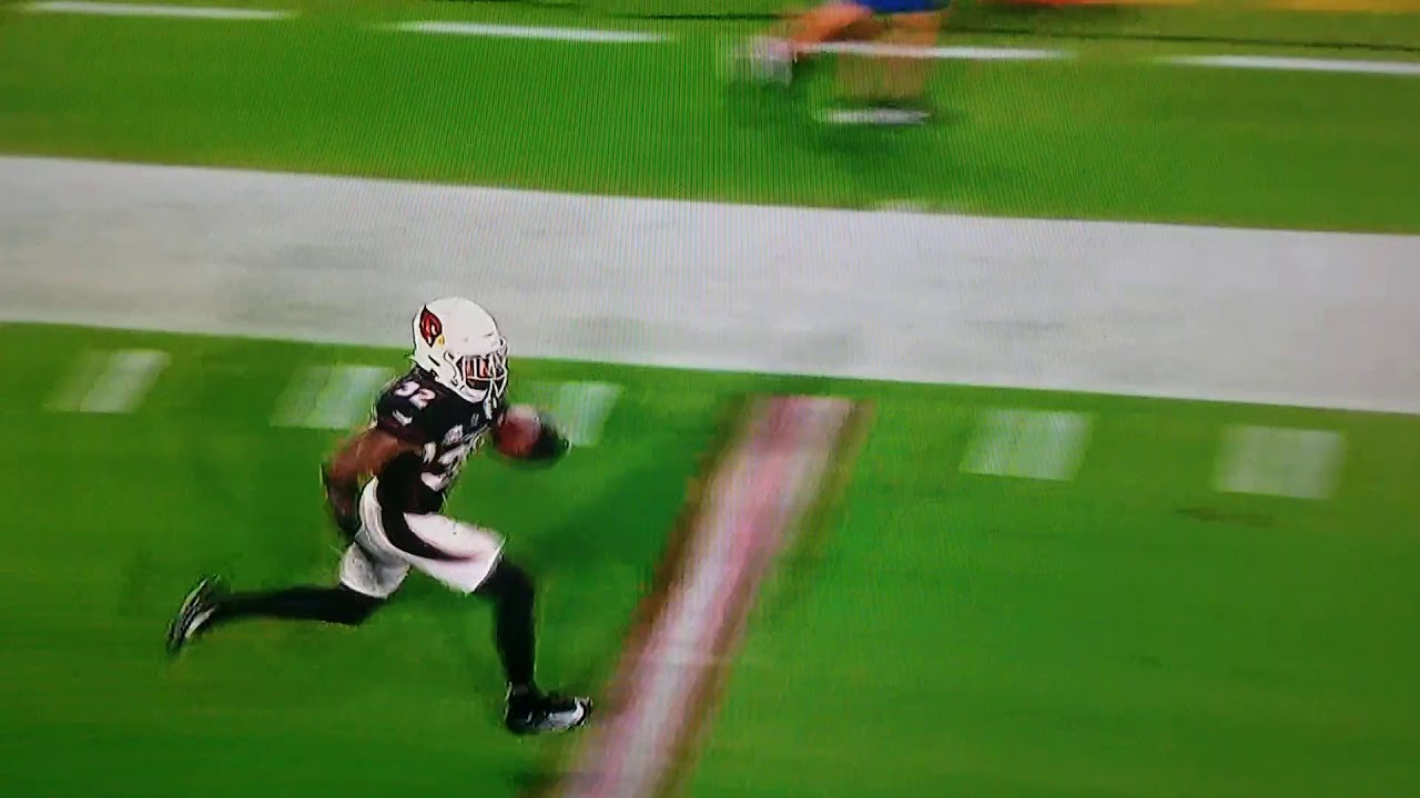 Budda Baker almost runs back the interception to the endzone - YouTube