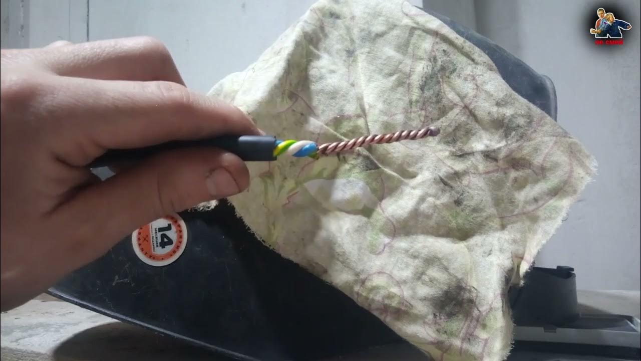 Сварка медных скруток - YouTube