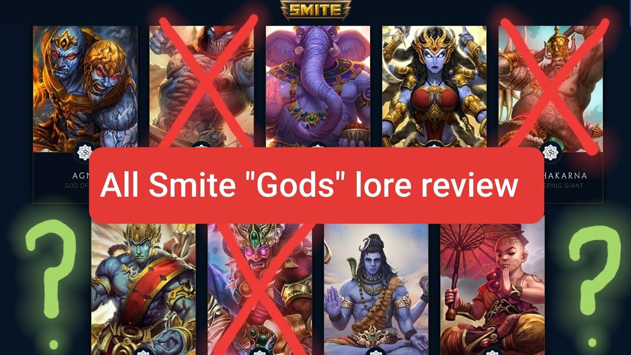All Smite Hindu GODS Lore Review and Future Predictions - YouTube